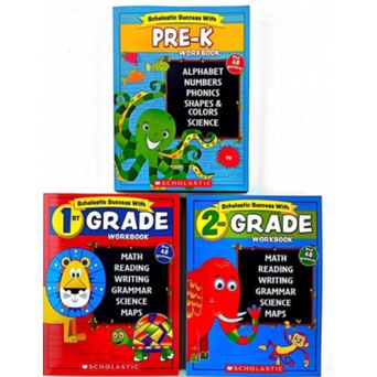 [COD] Scholastic Success with Pre-K Workbook, 1st Grade, 2nd Grade ...