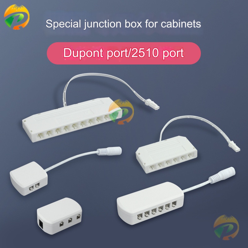 3/6/10/12 hole DuPont junction box 2510-end connector low voltage ...