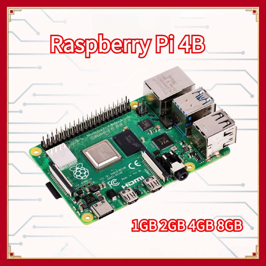 Raspberry Pi 4 Model B 1GB 2GB 4GB 8GB RAM | Shopee Philippines