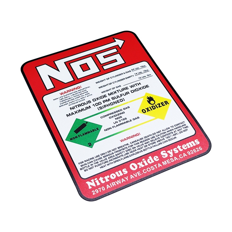 JDM Car Stickers NOS Nitrous Oxide Systems Stickers Tuning Racing Vinyl ...