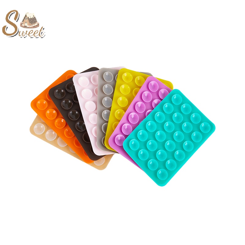 Sweethouse Double Side Silicone Suction Pad For Mobile Phone Fixture ...