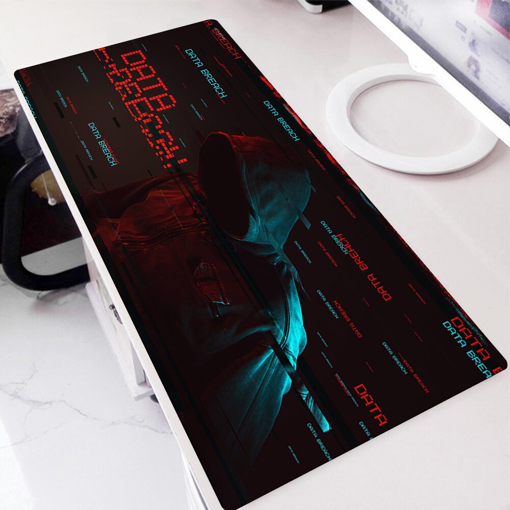 3D Matrix Binary Code Mouse Pad Anime Gaming Accessories Varmilo ...