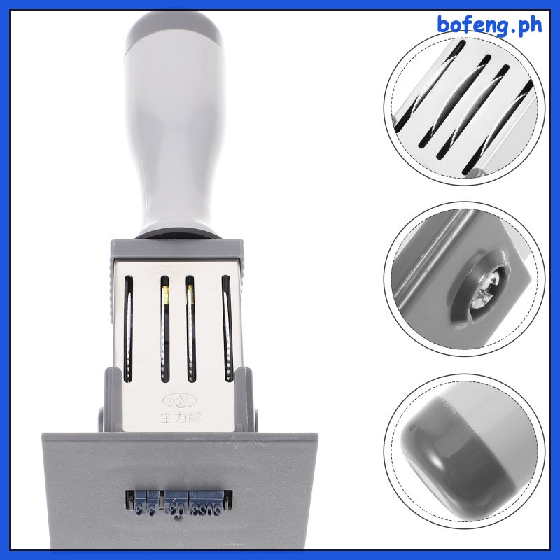 Portable Date Rolling Stamp Handle Office Day Number Material Multi-use ... Portable Date Rolling Stamp Handle Office Day Number Material Multi-use ...