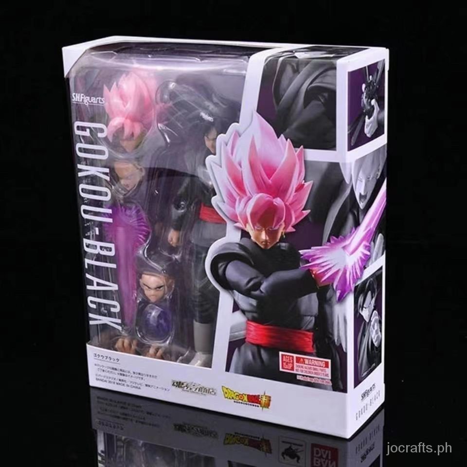 Shf Dragon Ball Super Saiyan Red Hair Sun Wukong Black Wukong Zamas
