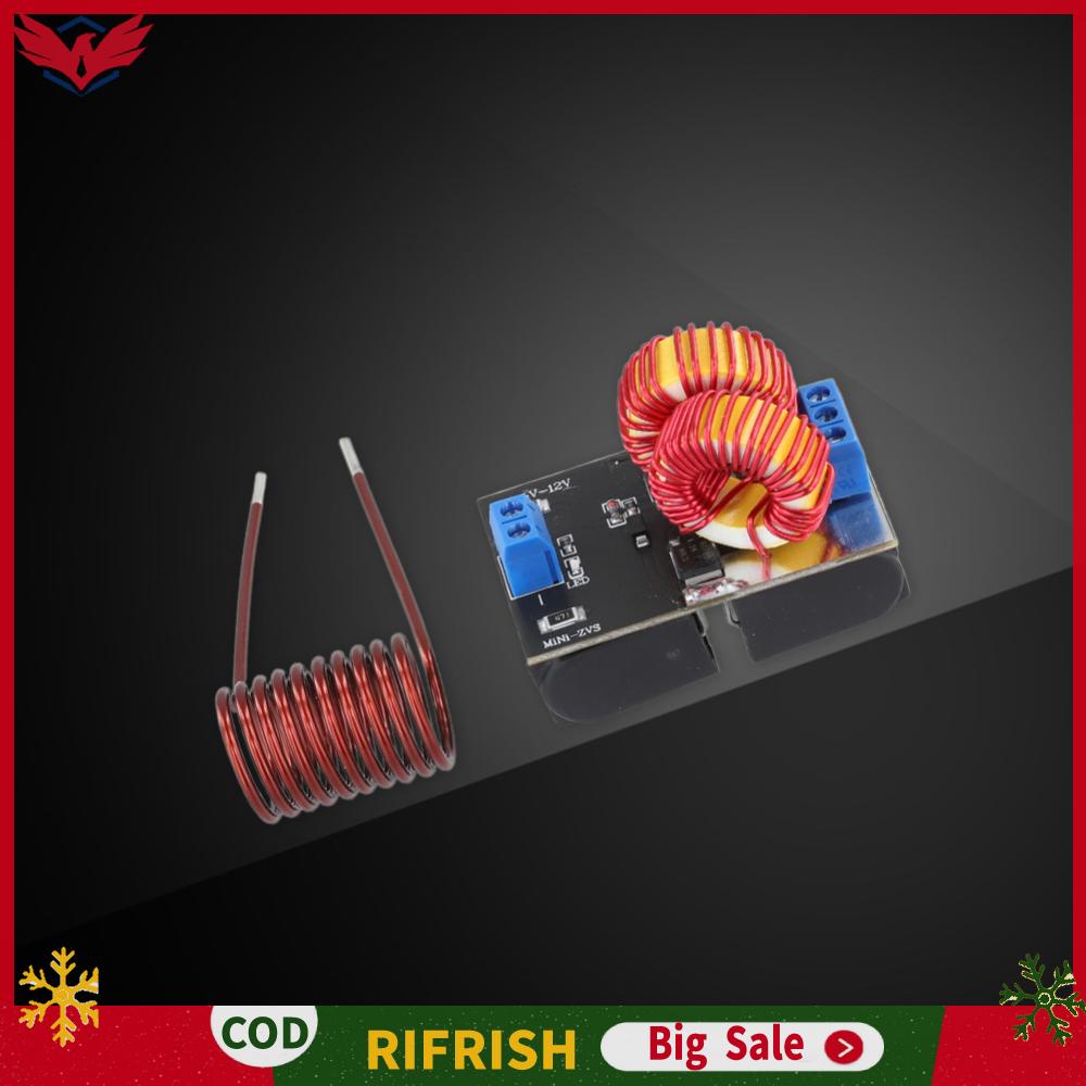 [Rifrish.ph] Mini ZVS Induction Heating Board 5-12V 120W Flyback Driver Heater High Frequency ...