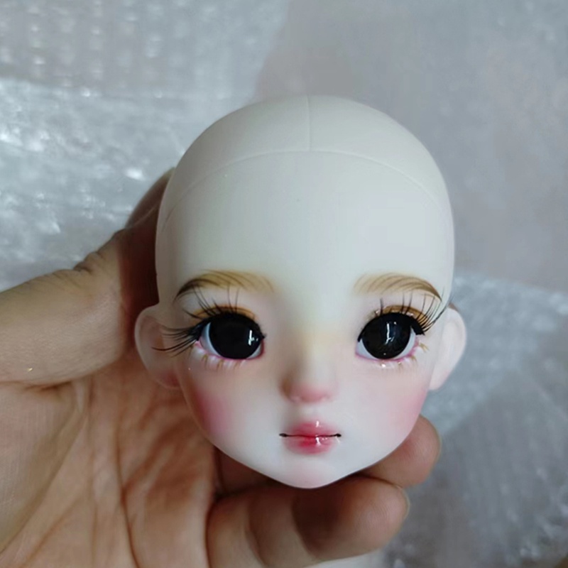 1/6 Bjd Makeup Head Hand-painted 28cm doll's Head Girls Dress Up Toy ...