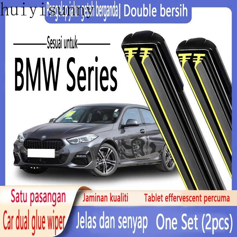 HYS BMW car wiper double rubber strip wiper cartilage wiper BMW X1 X2 ...