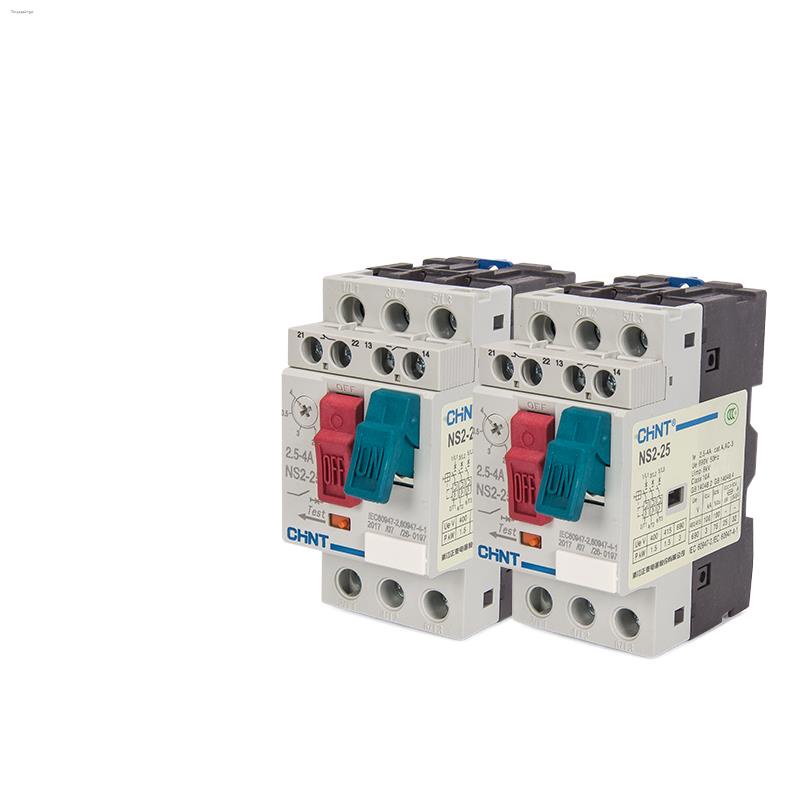Chint motor protection circuit breaker NS2-25 motor starter three-phase ...