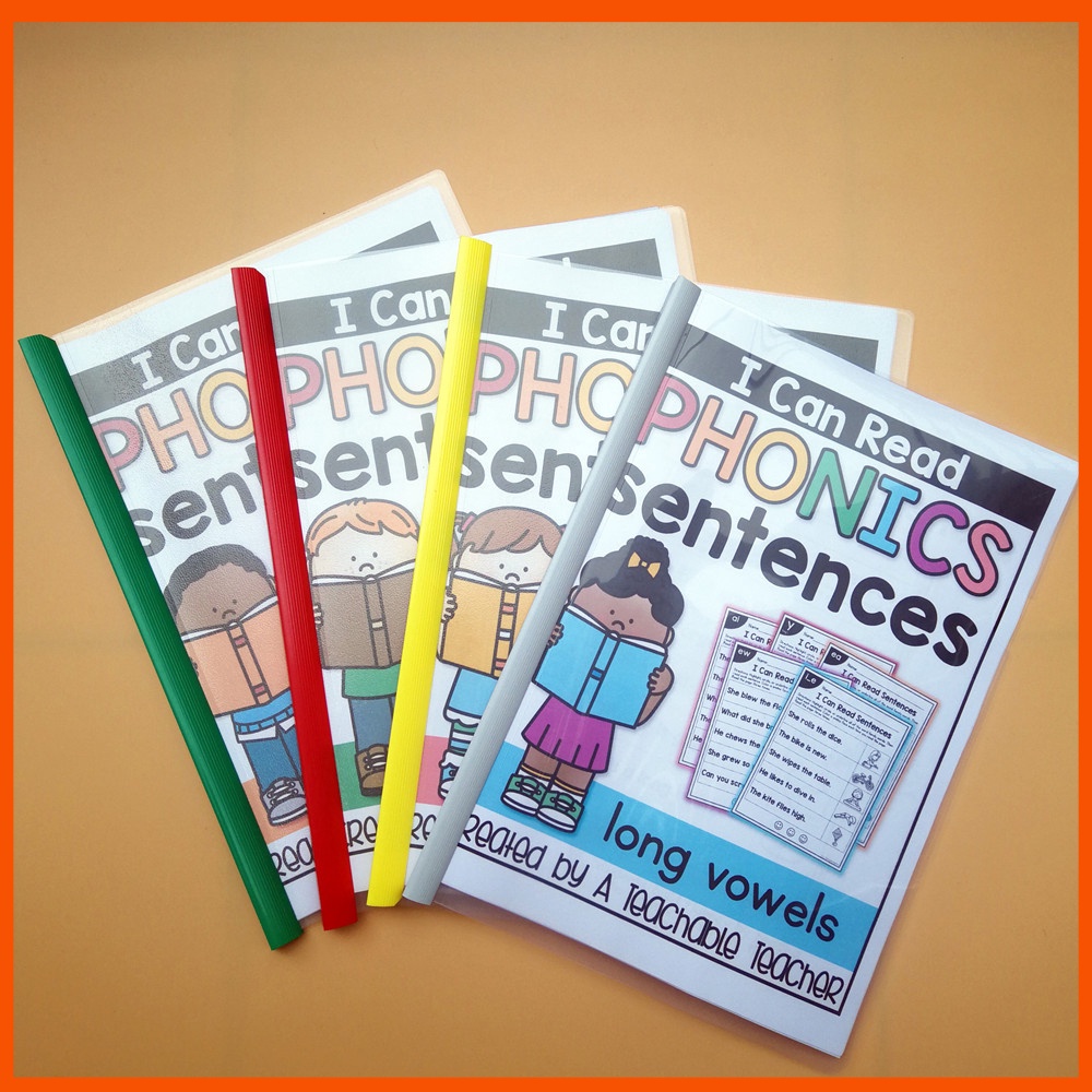 I Can Read Phonics Sentences English Workbook Passages Activity ...