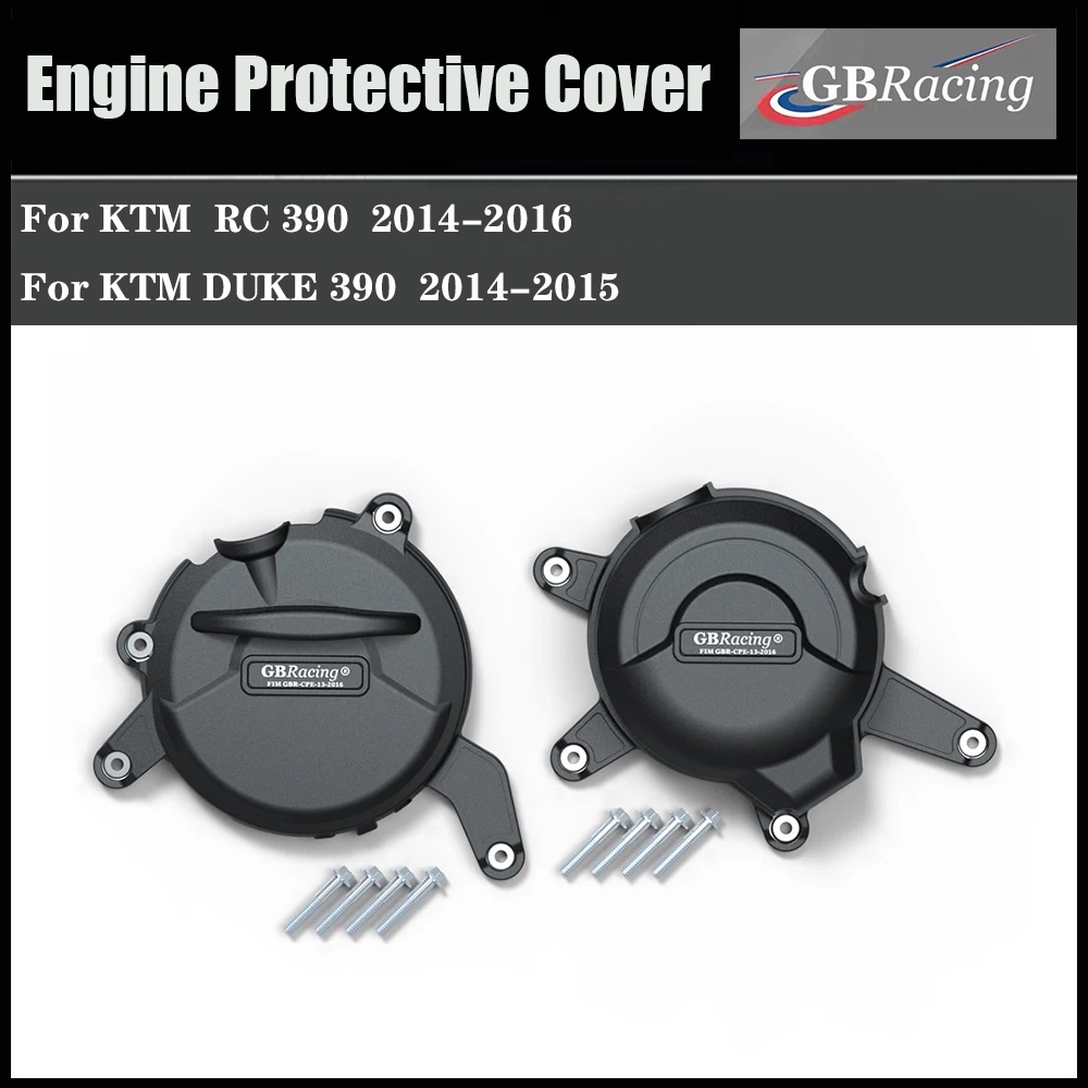 Motorcycle Engine Case Guard Protector Cover Case For KTM RC 390 2014 ...