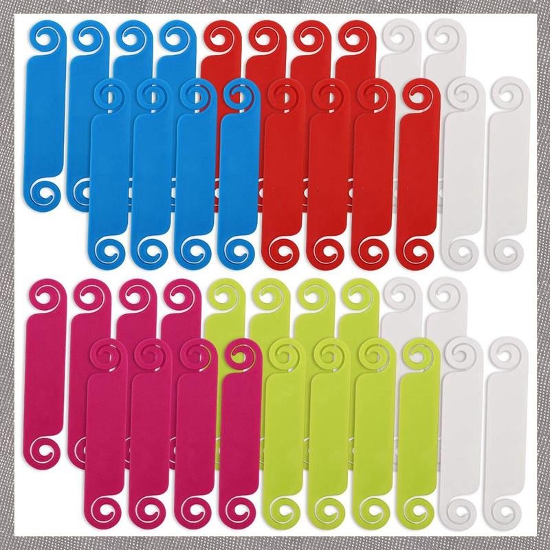 [U L Z R] 40Pcs Cable Labels Tags for Marking Wires Multicolored Cable ...