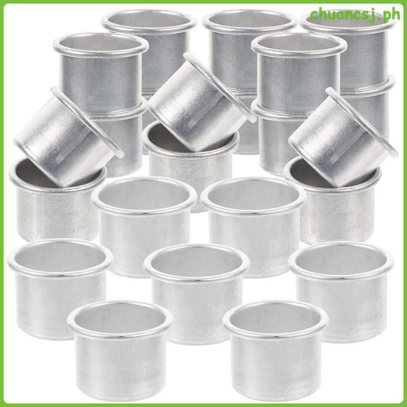 Metal Candle Cup Candles Candlesticks Holder Party Insert Making Kit ...