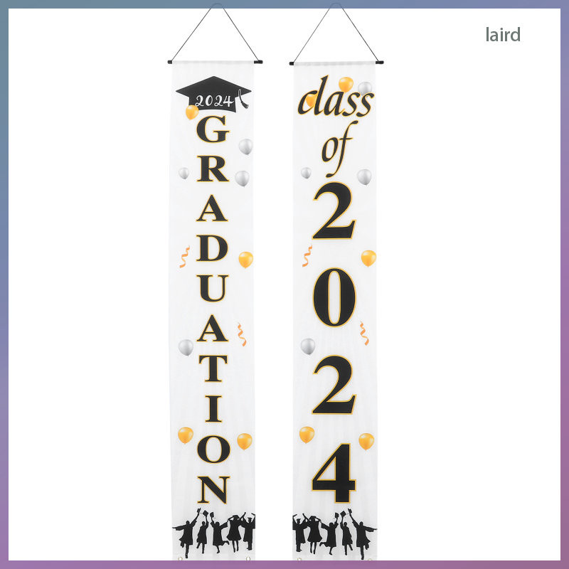 Graduation Season Couplet Front Door Garland Banner Hangers to Decorate Backdrop 2023 Wedding ...