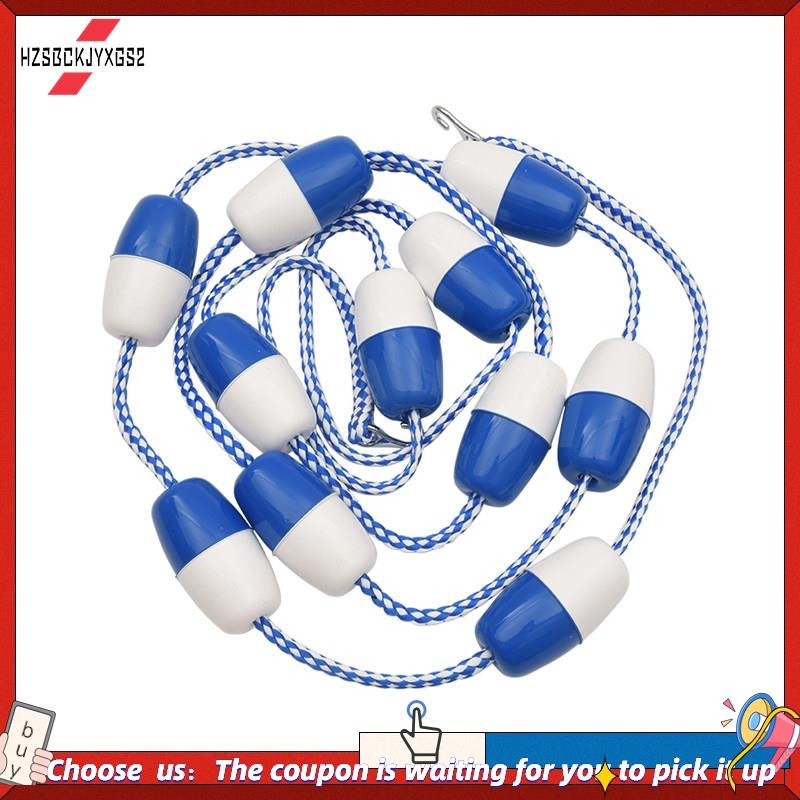 11 Balls Safety Float Line-5M Swimming Pool Safety Separation Rope ...