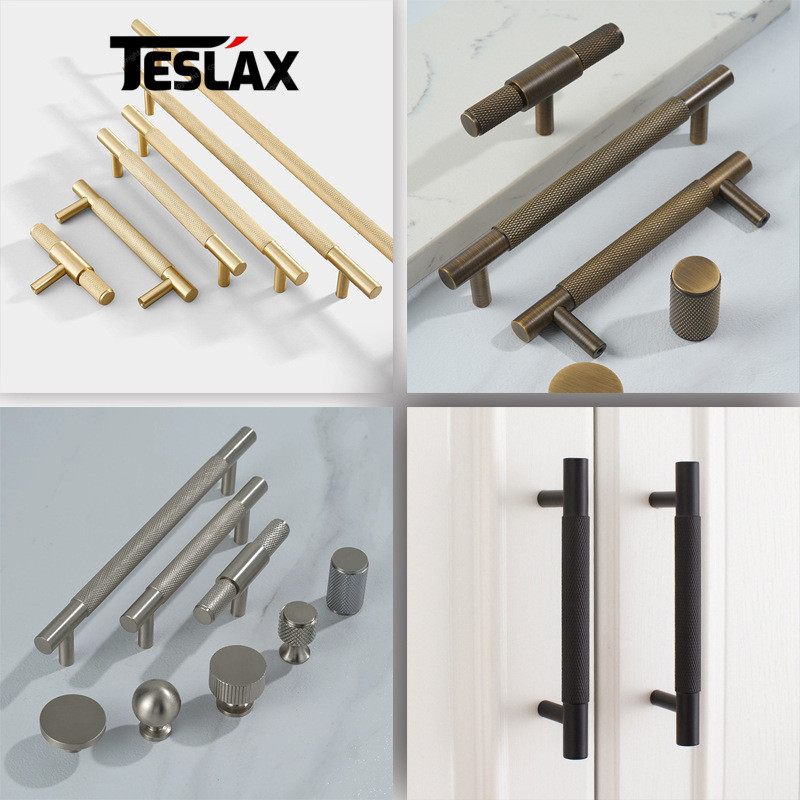 Modern Simple Brass Handle Cabinets Extended Wardrobe Door Handles ...