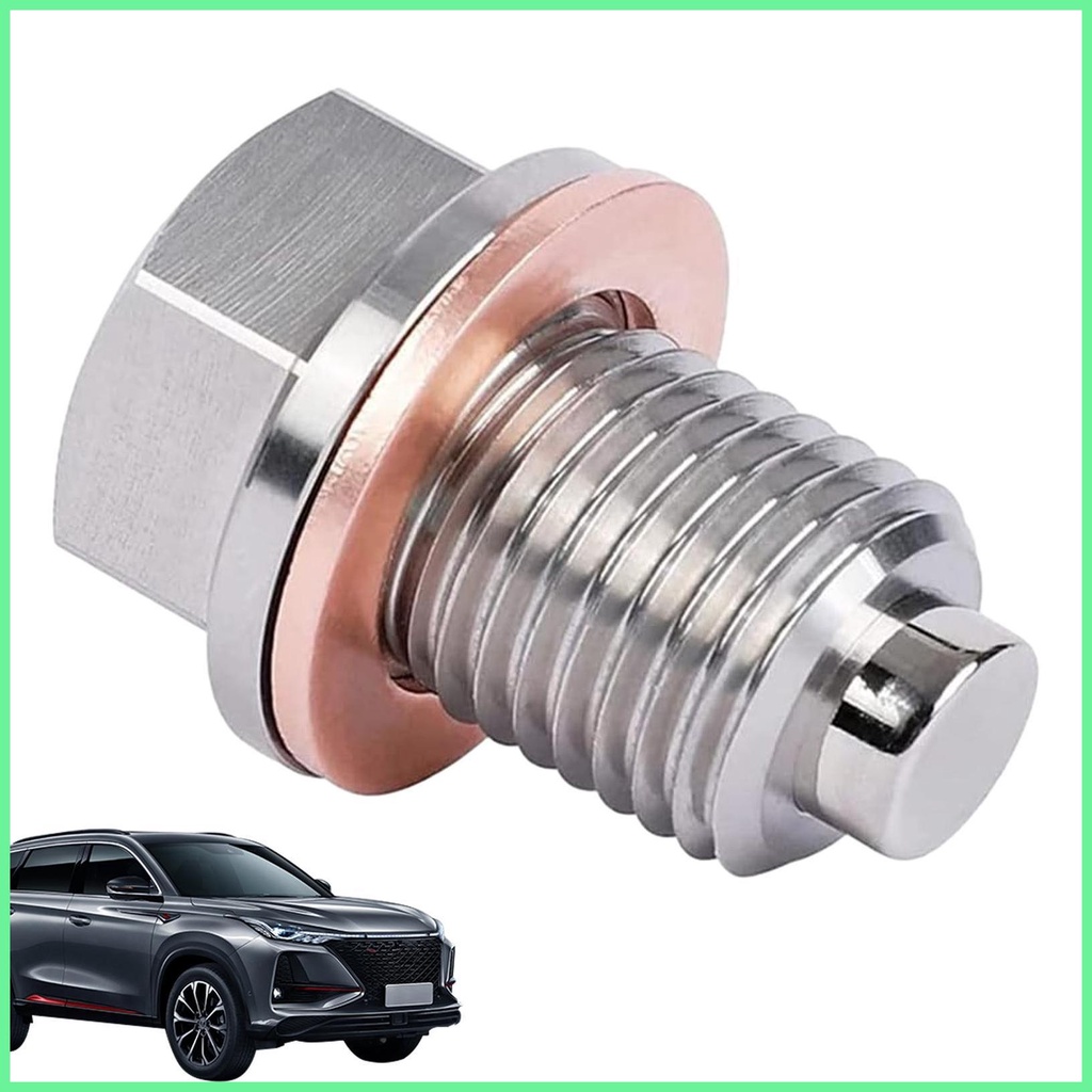 Magnetic Oil Drain Plug Oil Pan Plug Magnetic Engine Plugs Heavy Duty ...