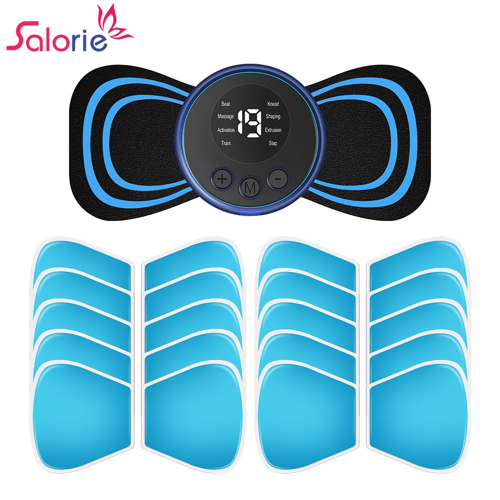 Salorie TENS Body Massager Electrical Pulse Muscle Stimulator Sticker ...