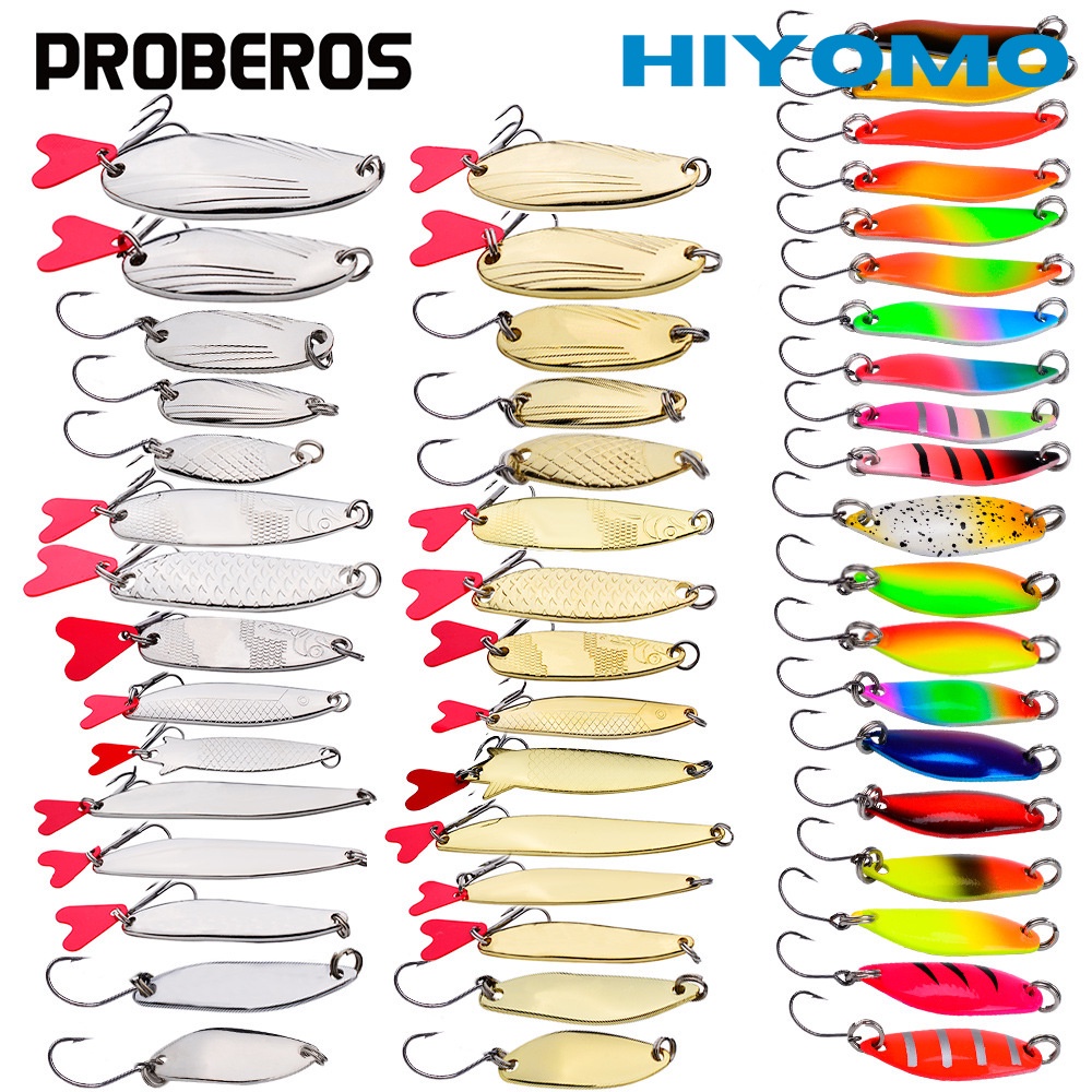 PROBEROS 1PCS Ultralight Micro Jigs Metal Jig Spoon Lure Bait for ...