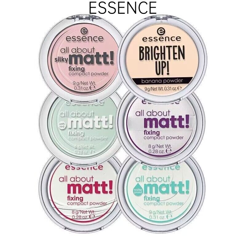 ESSENCE Pressed Powder For Oily Skin To Remove Oil And Touch Up Makeup ...