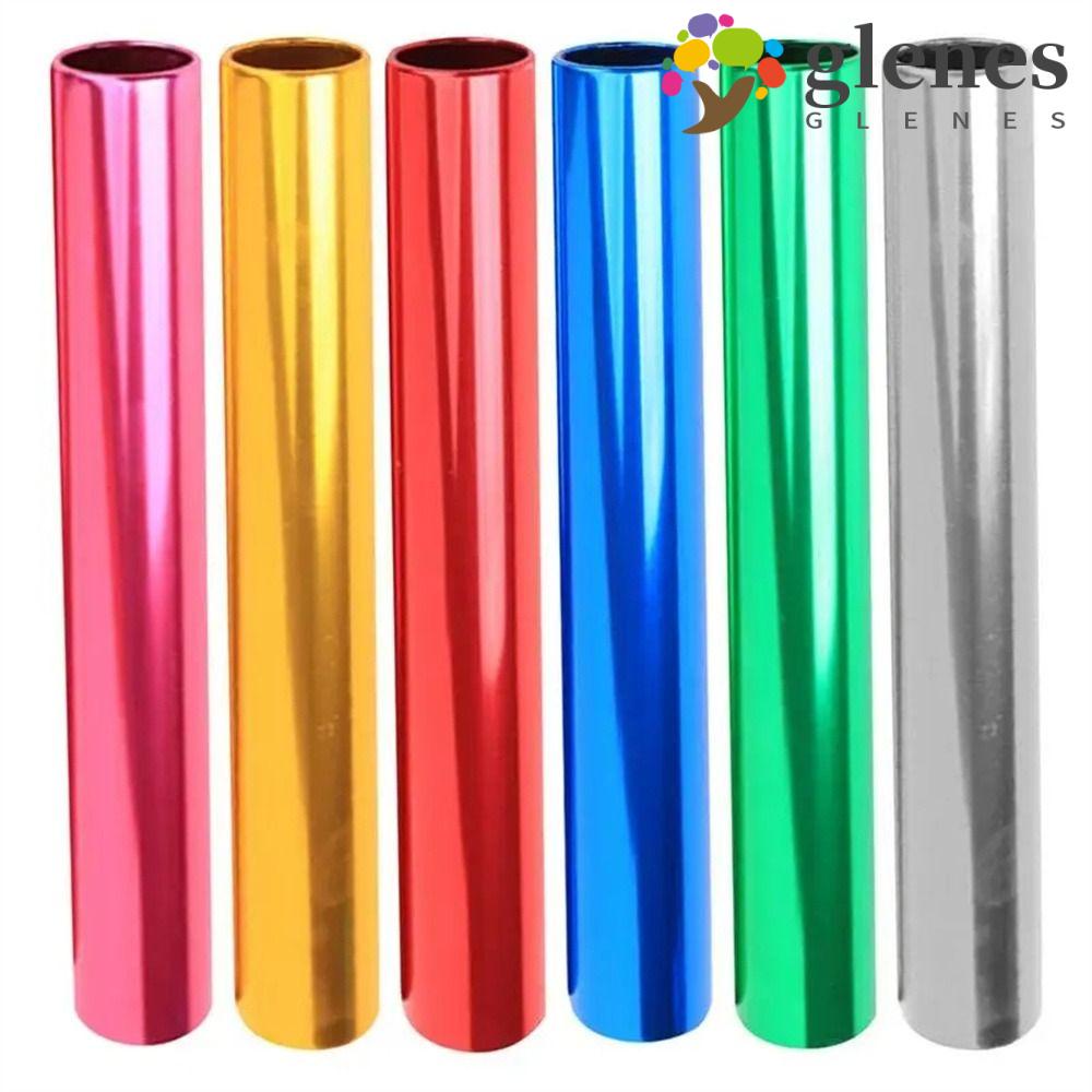 GLENES Relay Baton, Aluminum Alloy Track and Field Relay Track Baton ...