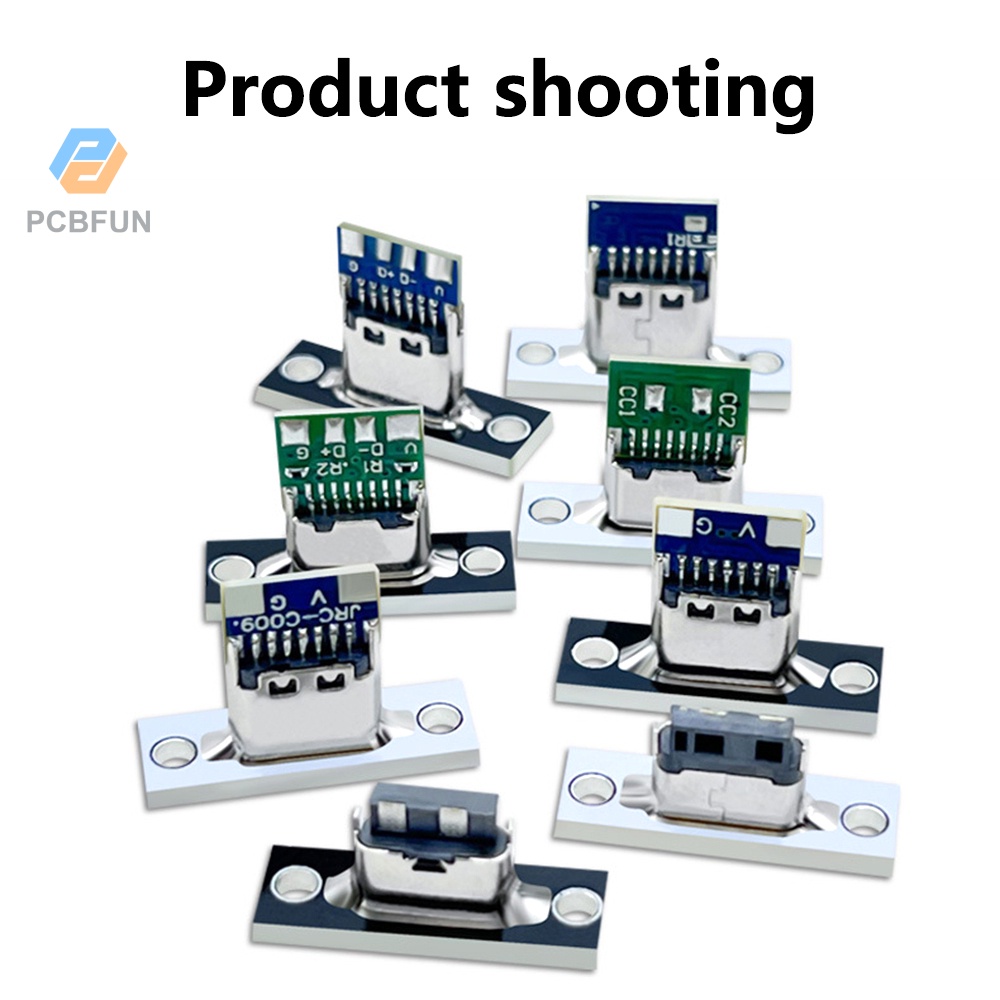 Pcbfun 2pin 4pin 5pin 6pin Usb C Female Connector Test Board With ...