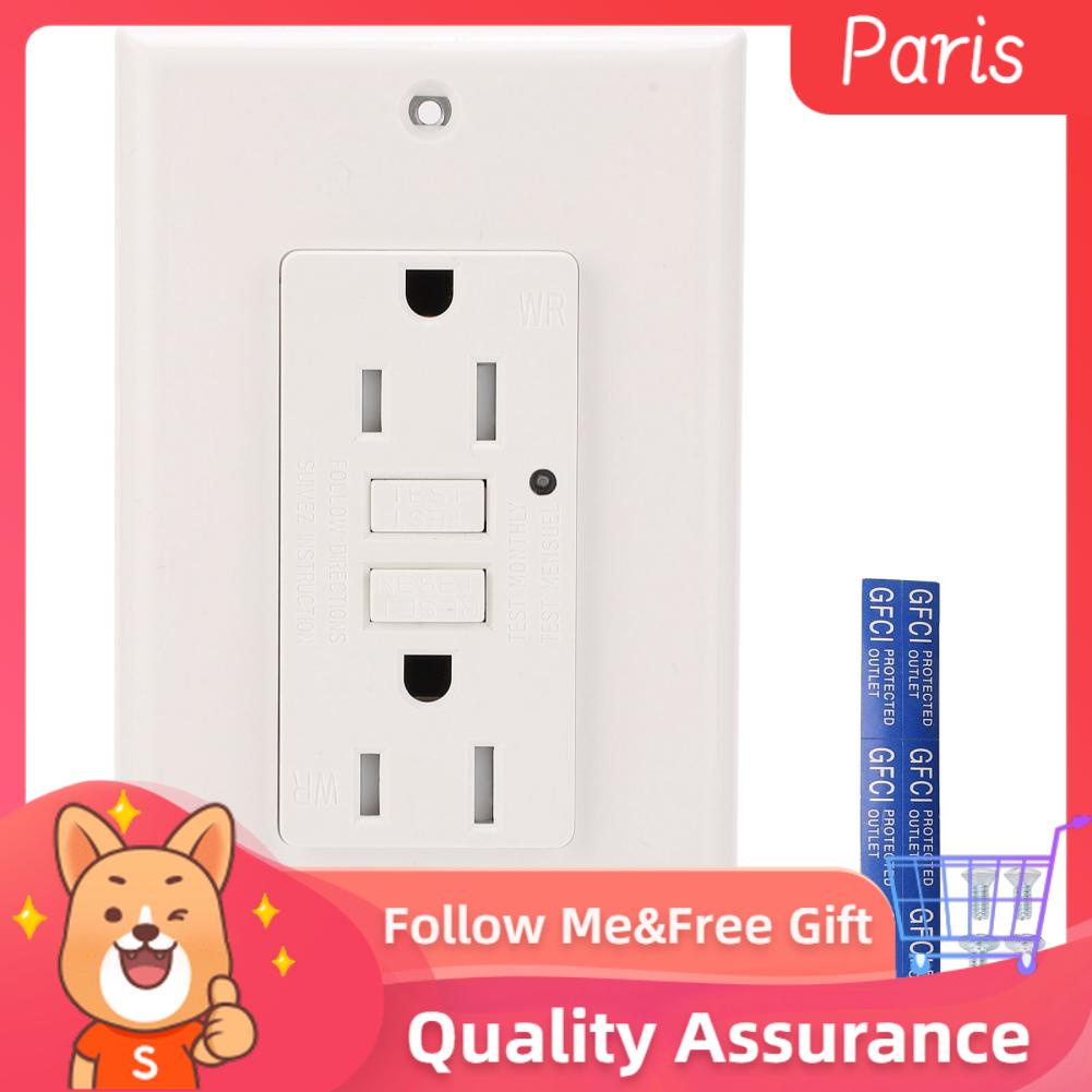 Superparis AC125V Leakage Detection Socket US Standard Ground Fault ...