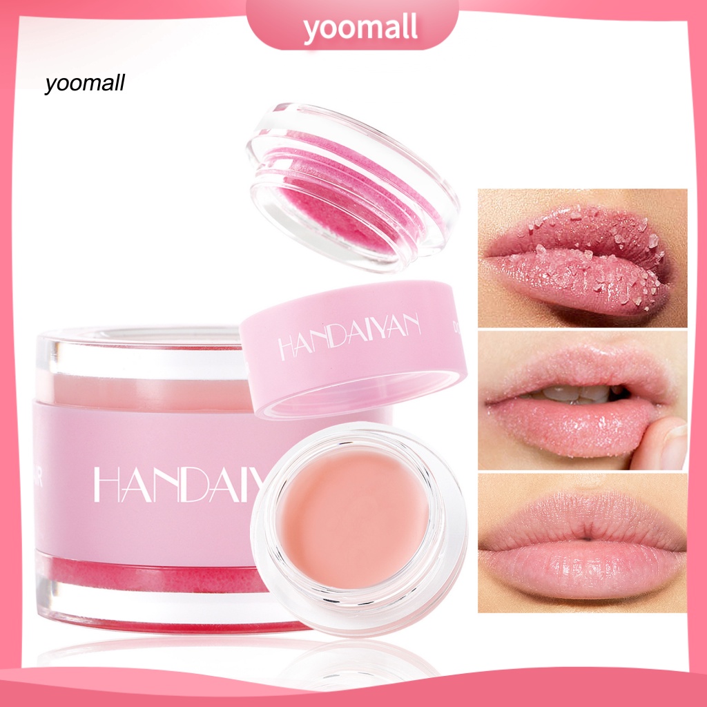 /YO/ Healthy Glow Lip Scrub Silky Soft Lips 10g 2-in-1 Nourishing Lip ...