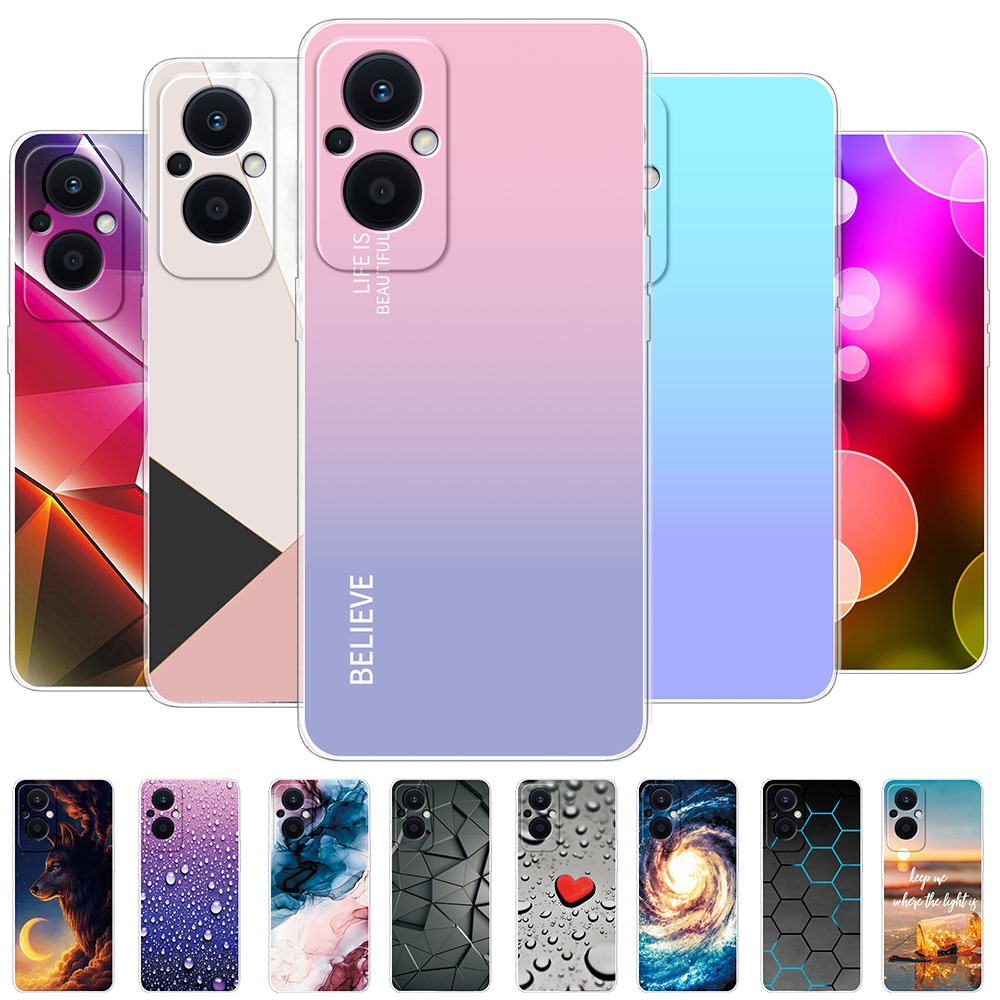 OPPO Reno7 Z 5G / Reno 7Z 5G CPH2343 Casing Case Newest Design Animal ...