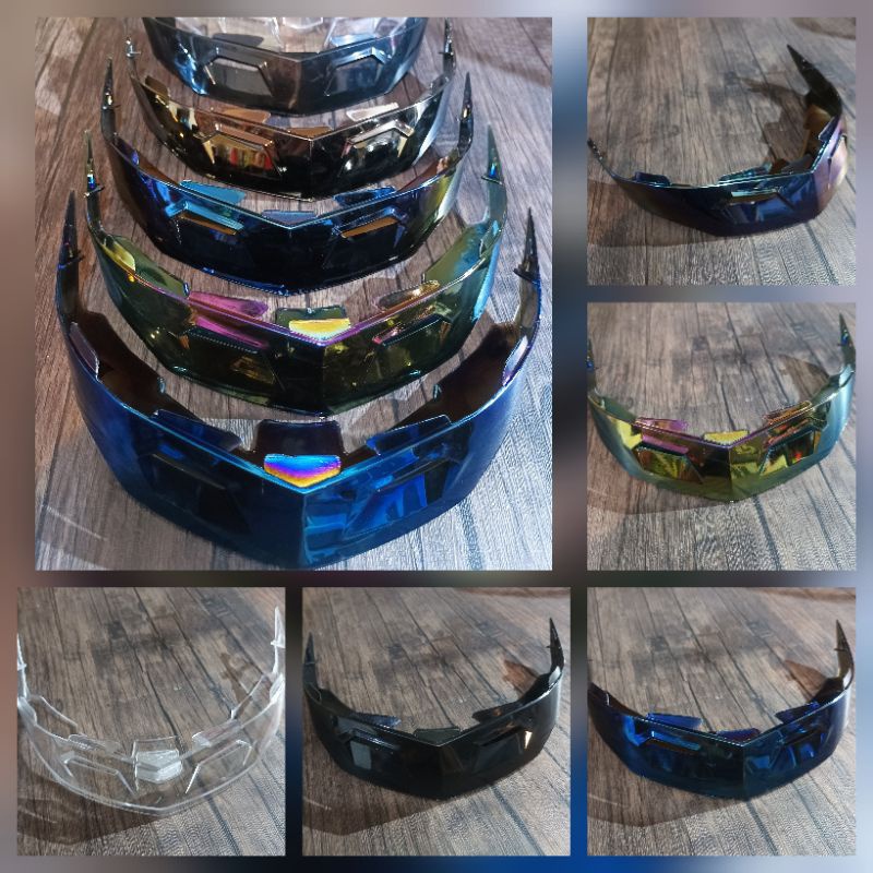 3d Spoiler Kyt Tt Course Ttc Premium CLEAR PRECISION ANTI-SHARP ...