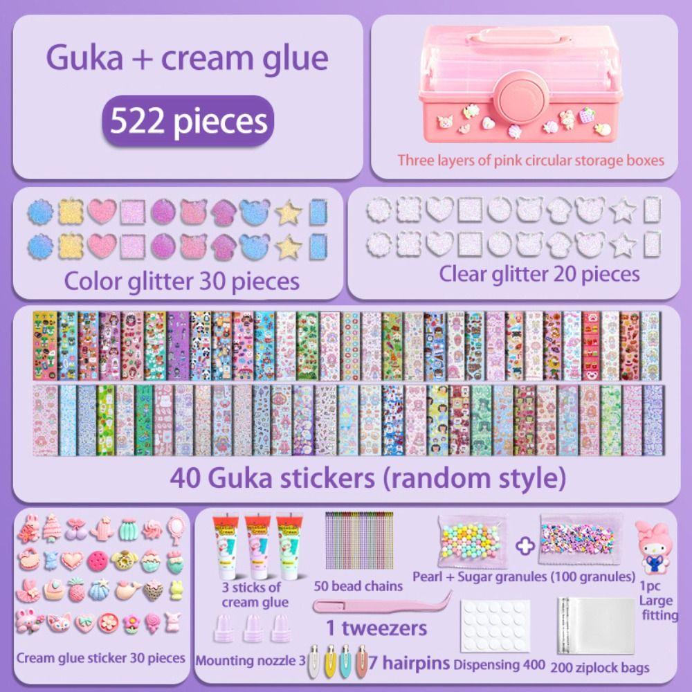 EPOCH Goo Card Sticker Set, DIY Sticker Goo Card Full Set Stickers ...