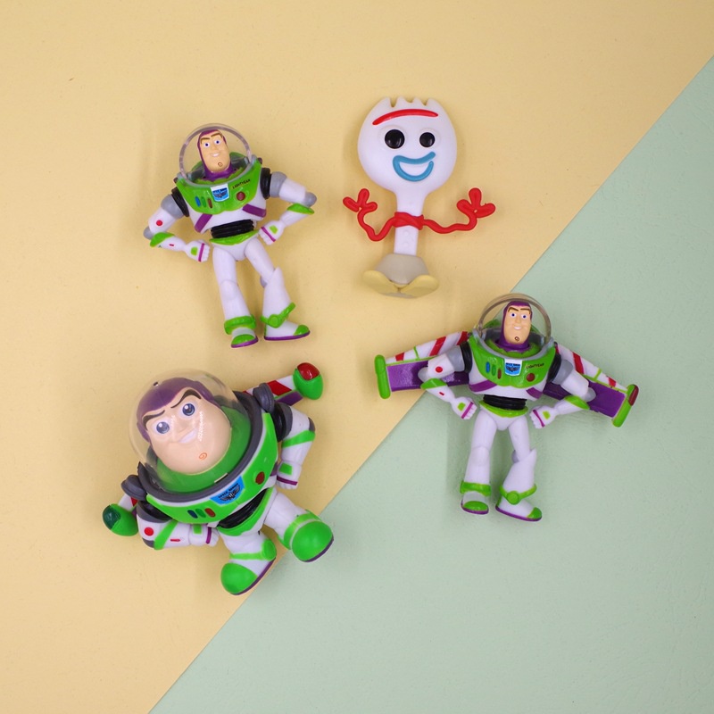 Disney Movie Toy Story 4 Figura Woody Buzz Lightyear Forky Rex Toys ...
