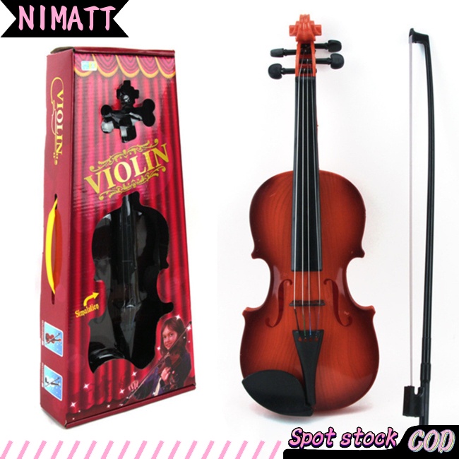 NI Simulated Violin Musical Instrument For Kids Beginner Adjustable ...