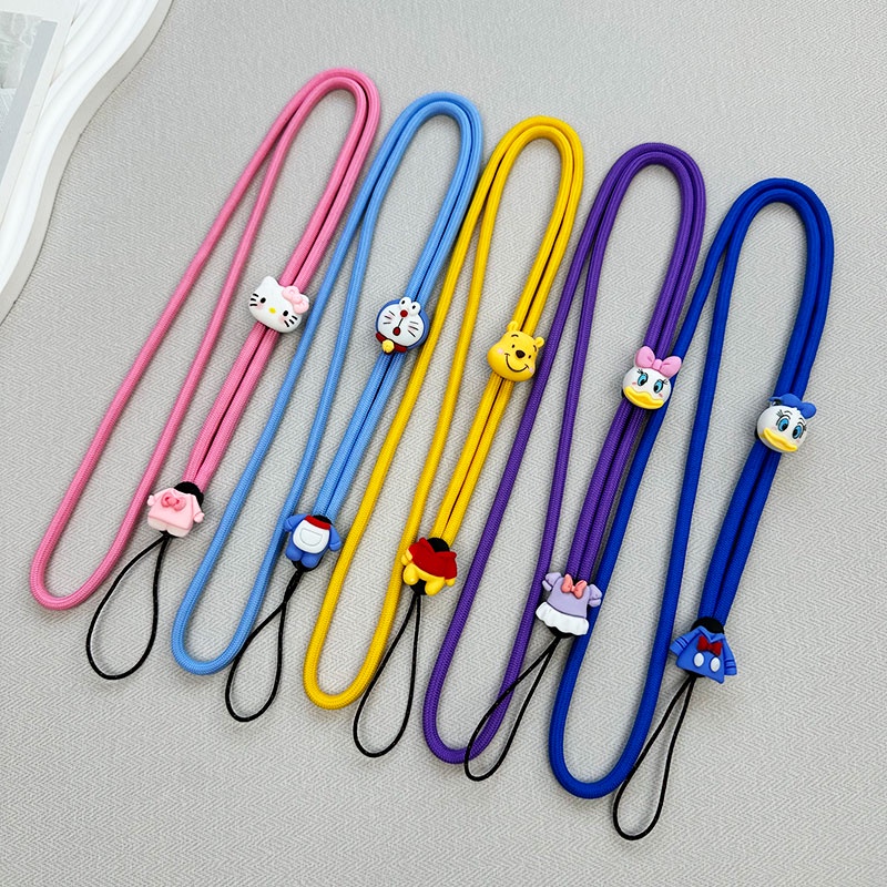 Cute Doraemon Hanging Rope Mobile Phone Lanyard Neck Strap Camera Strap ...
