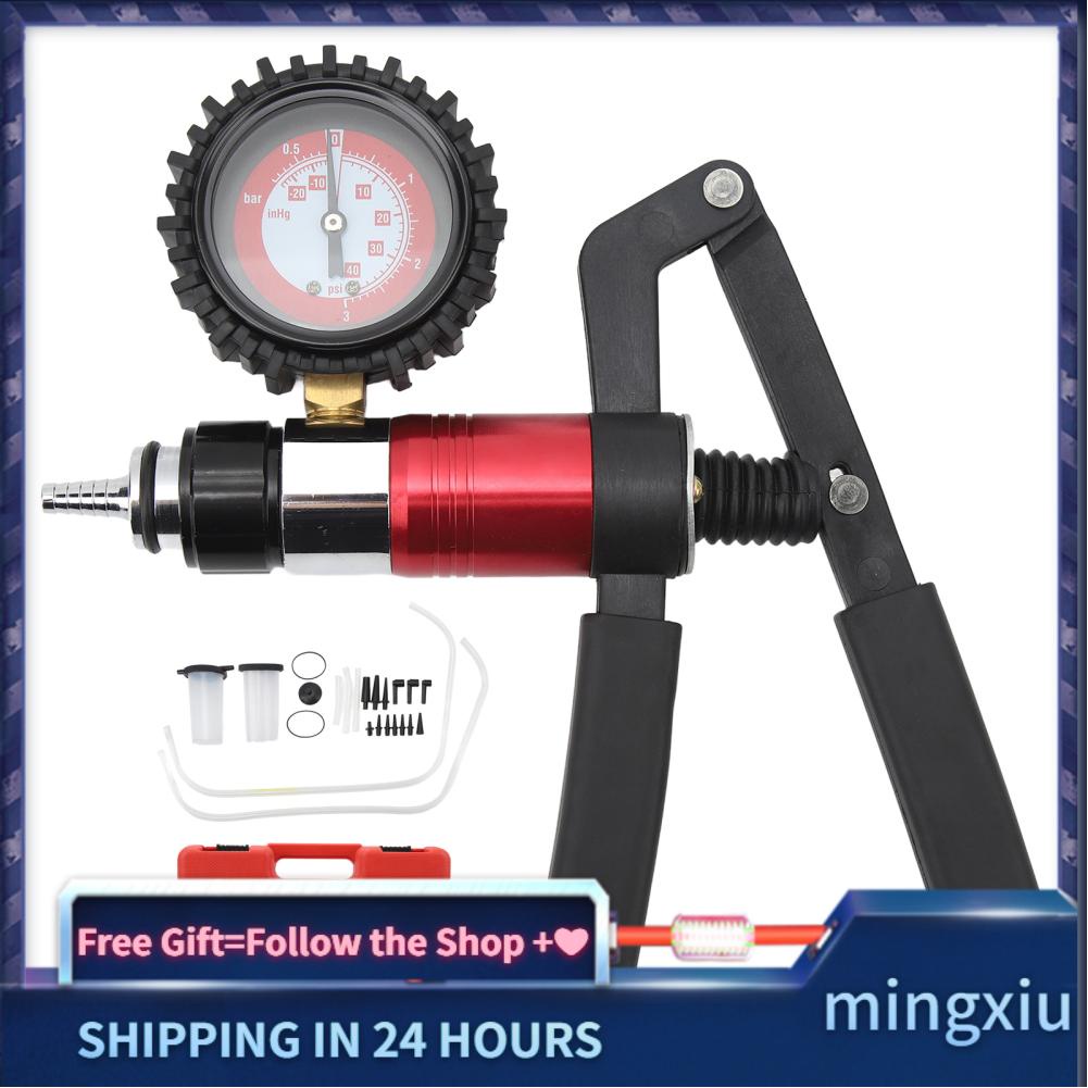 Mingxiu Brake Bleeder Kit 0‑26 Inhg Vacuum Hand Held Pressure Pump ...