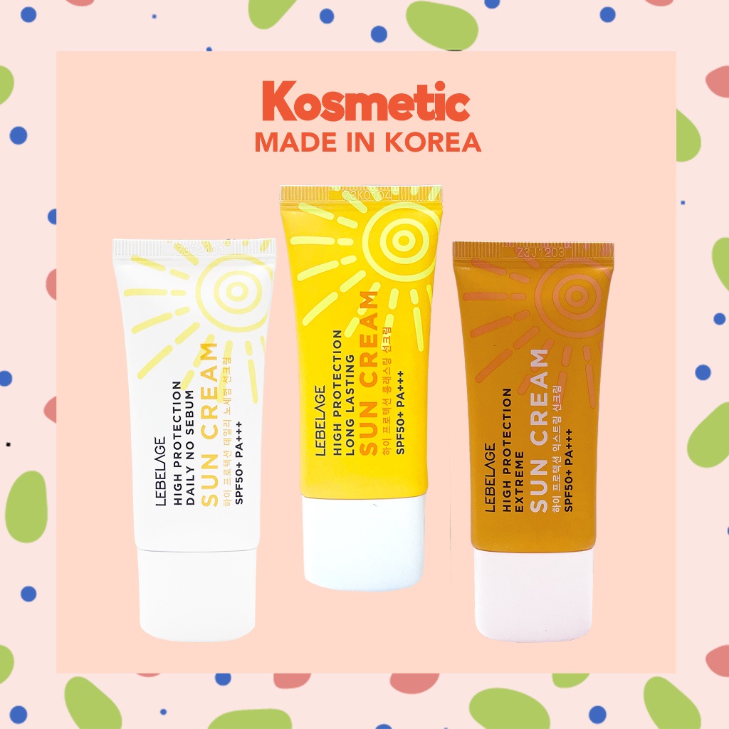 [LEBELAGE] High Protection Sun Cream SPF50+ PA+++ (30ml) | Shopee ...