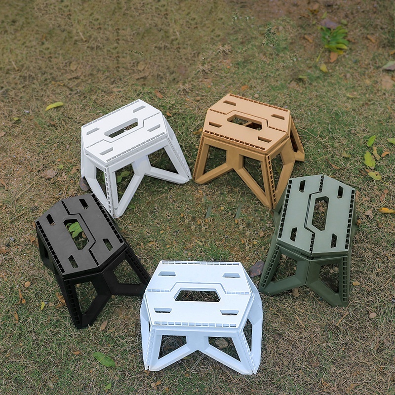 Mini Chair Folding Chair Travel Camping With Handle Stool Stepping ...