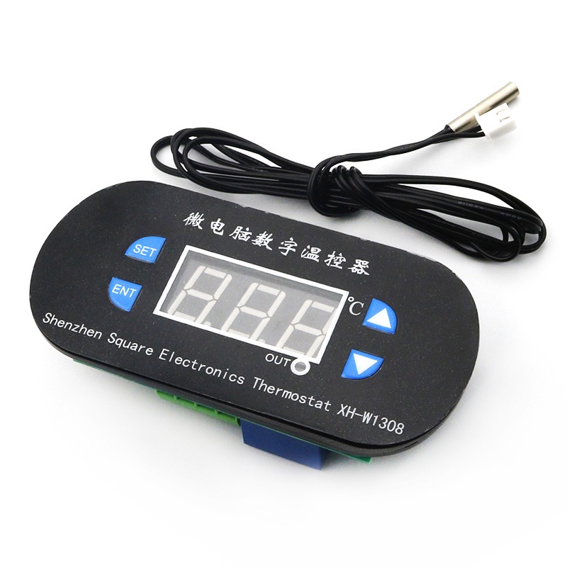 XH-W1308 AC 220V DC 12V 24V Adjustable Digital Cool Heat Sensor ...