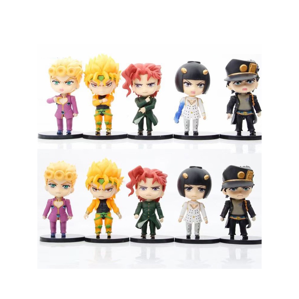 5Pcs/Set Anime JoJo’s Bizarre Adventure Action Figure Children Model ...