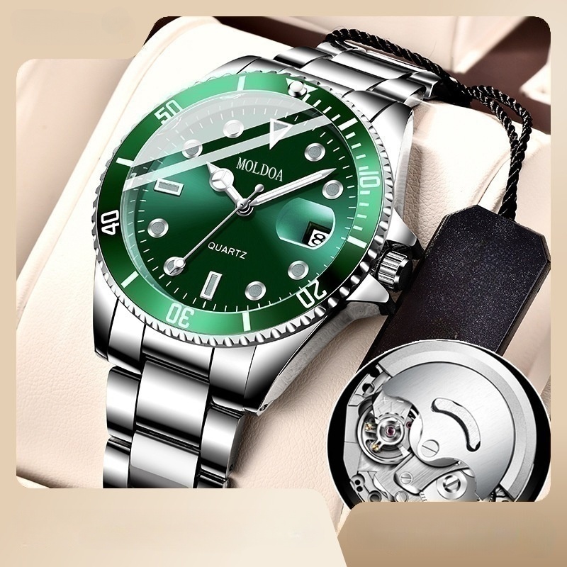 Green Water Ghost Watches Men's Fully Automatic Mechanical Watches ...