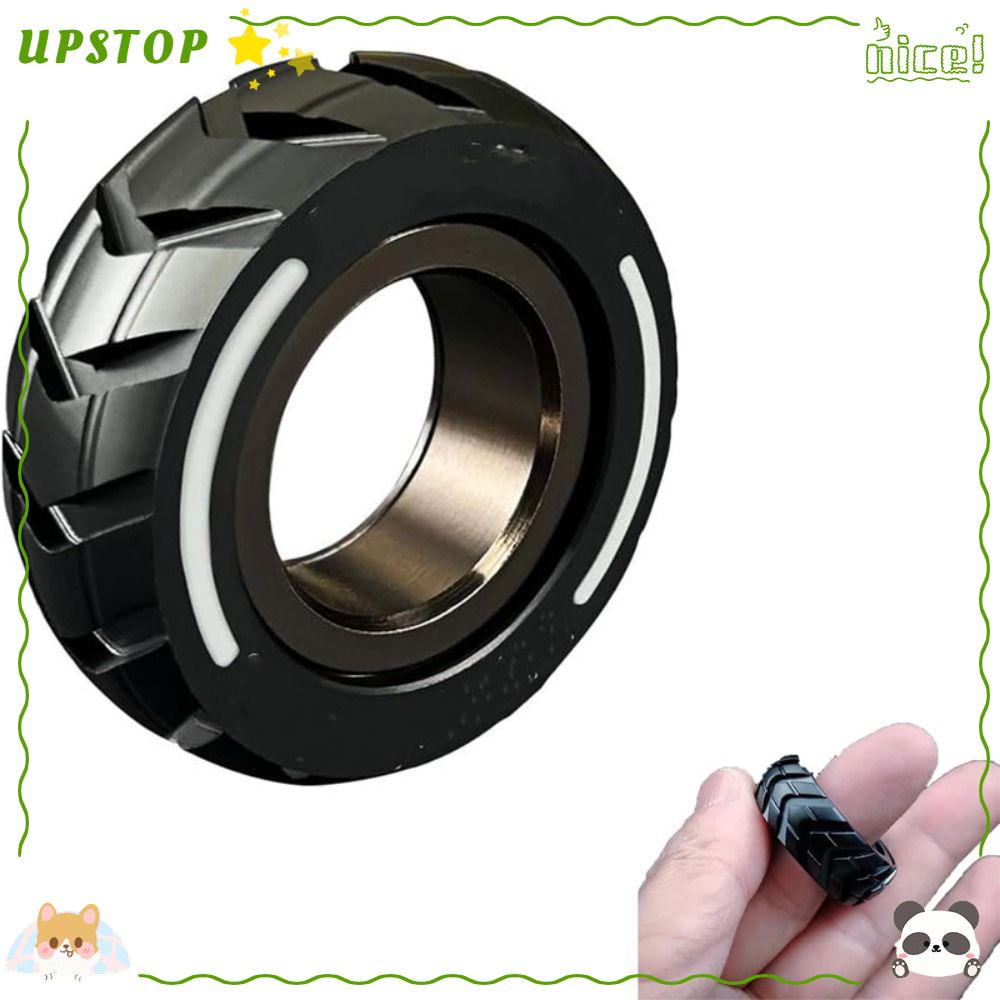 UPSTOPBO Fidget Edc Mechanic Ring, Antistress Mute Fingertip Gyro ...