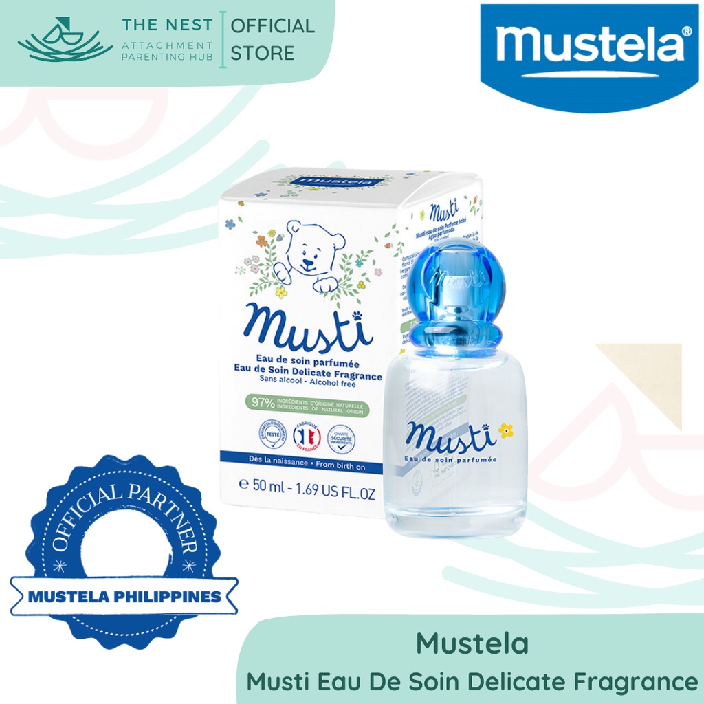 Mustela Musti Eau De Soin Delicate Fragrance 50ml | Shopee Philippines