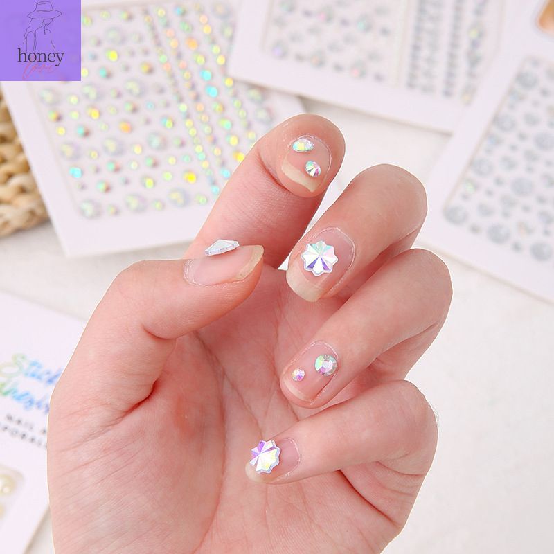 Heart Pearl DIY Face Diamond Sticker Stage Diamond Sticker Children Gem ...