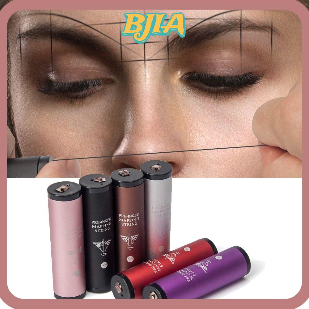 BJA Mapping Pre-ink String, Embroidery Thread Ruler Eye Brow Permanent ...