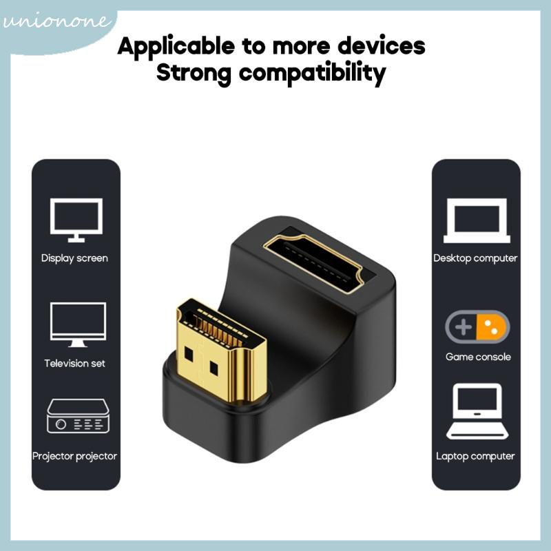 ONE 180 Degree 8K 60Hz Male to Female Converter Cable U-shaped Adapter ...