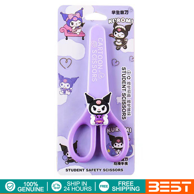 3pcs Cartoon Sanrio Kids Scissors Student Hand Scissors Cute Kuromi ...