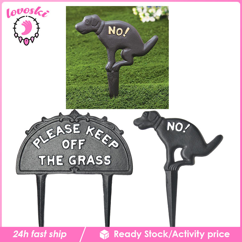 [Lovoski] No Dog Signs Stop Dogs from Pooping On Your Lawn Sign ...