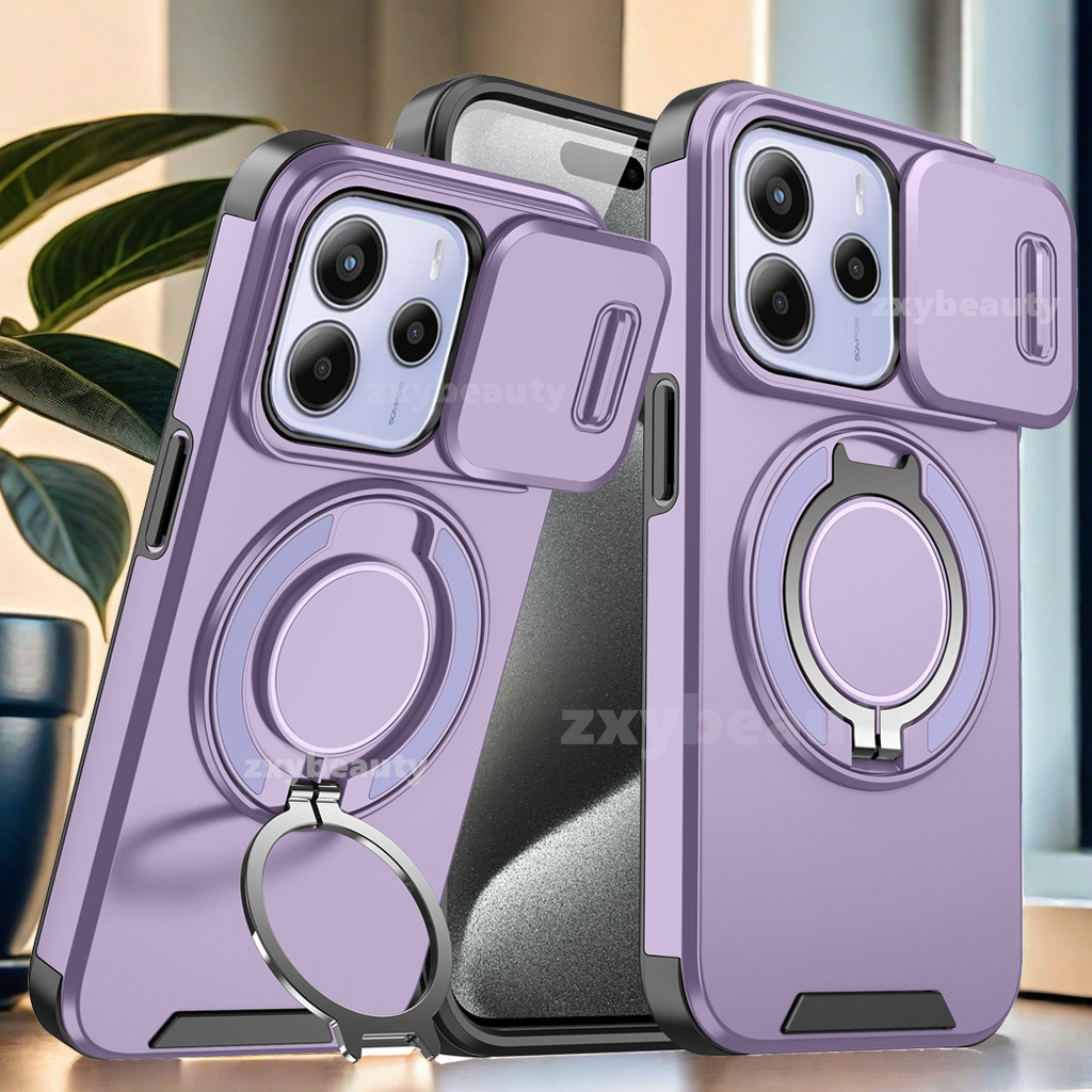 For Redmi Note 14 Pro Plus 5G 4G 2025 Case Shockproof Armor Slide ...