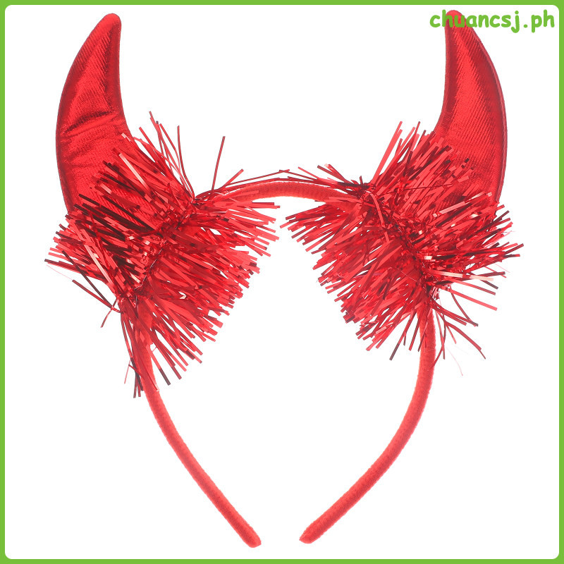 Headband Cosplay Horns Costumes Devil Ears Halloween For chuancsj ...