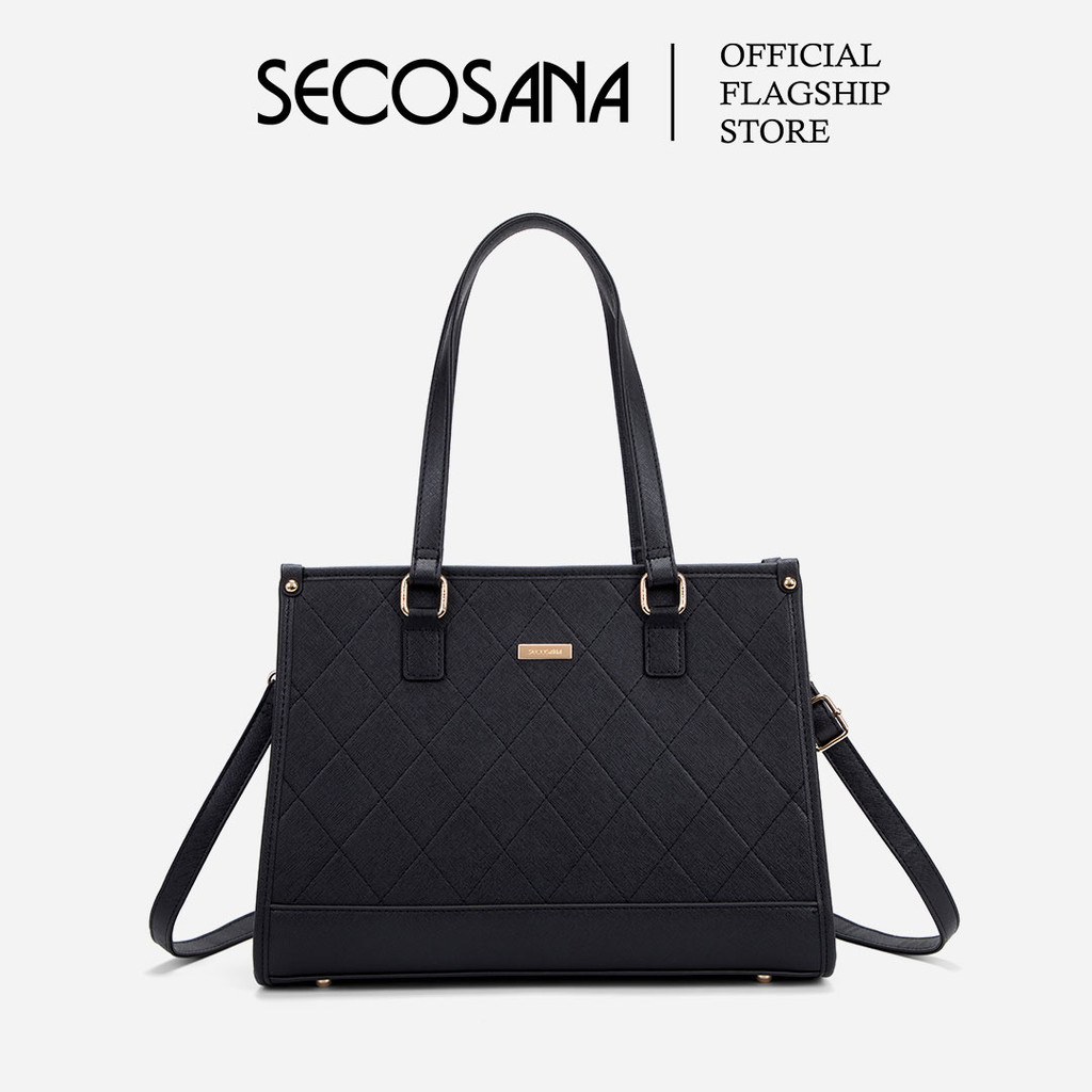 SECOSANA Aliyah Plain Shoulder Bag | Shopee Philippines