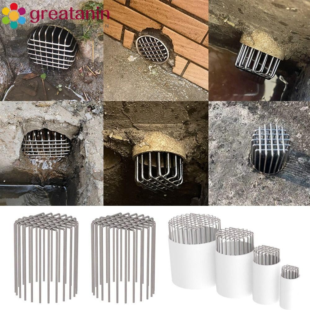 GREATANIN Balcony Drainage Cover, Anti-blocking Large Displacement Roof ...